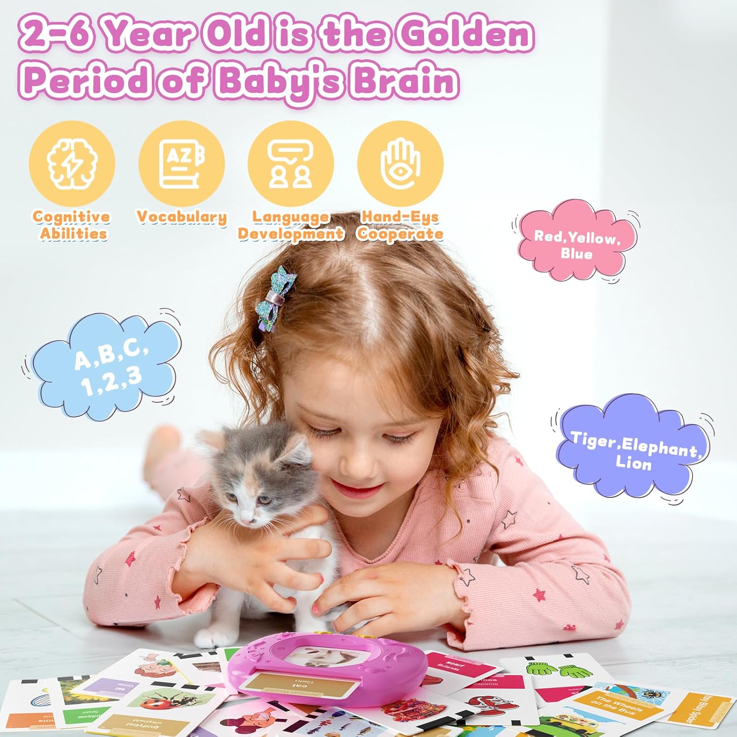 Bilingual Spanish & English Talking Flash Cards – HOMESTEC